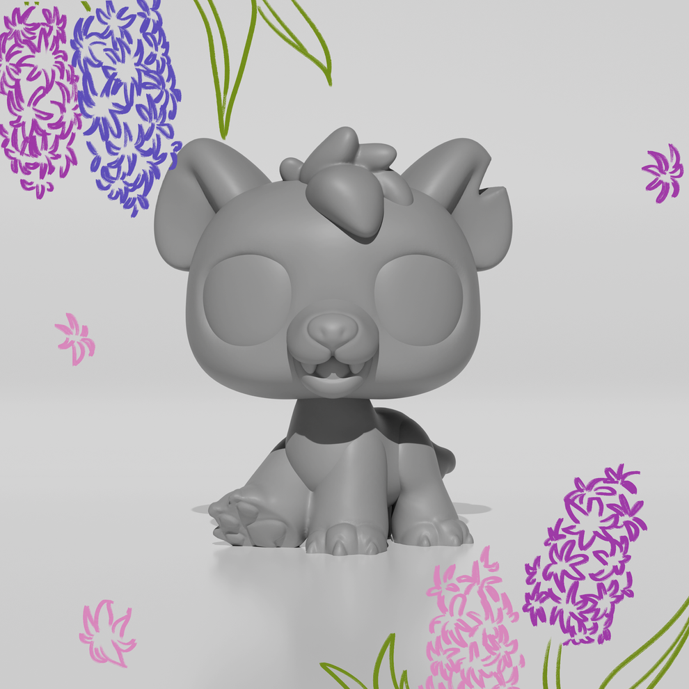 Hyacinth the Hyena – Sunny's Pet Garden