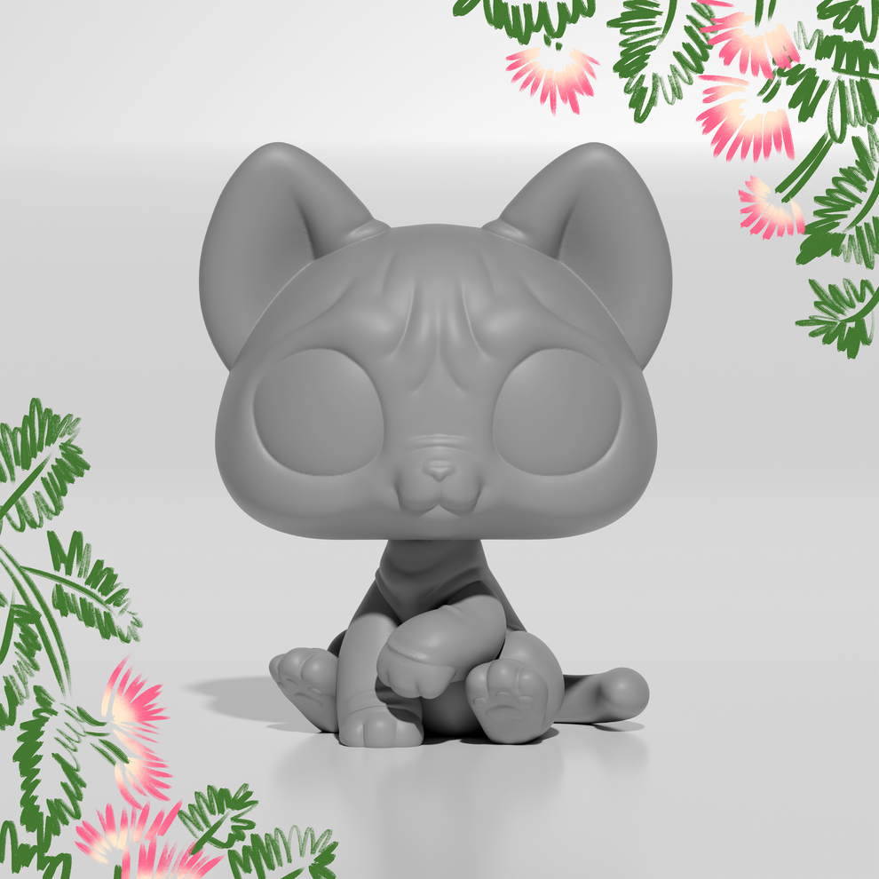 Silk the Sphynx Cat – Sunny's Pet Garden